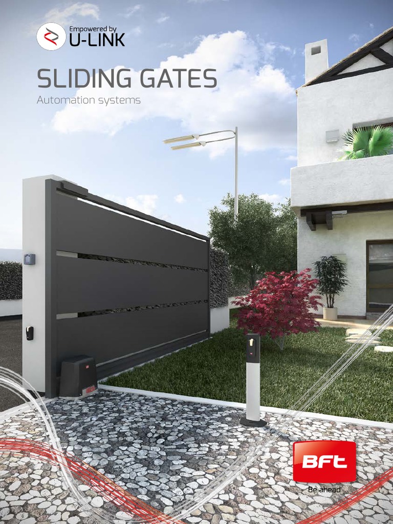BFT Automatic Sliding Gate Brochure 2020 | PDF | Power Supply | Smartphone