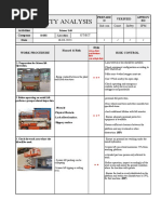 JSA FOR Using The Ladder | PDF | Ladder | Personal Protective Equipment