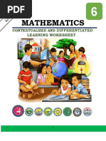 Math6 Q2 Module1 | PDF | Ratio | Mathematics