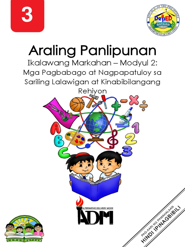 Ap3 - q2 - Mod2 - Mga Pagbabago at Nagpapatuloy Sa Sariling Lalawigan at Kinabibilangang Rehiyon ...