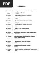 50 Bugtong Bugtong With Answer | PDF