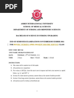 Pathology Question Papers Overview | PDF | Pathology | Neoplasms