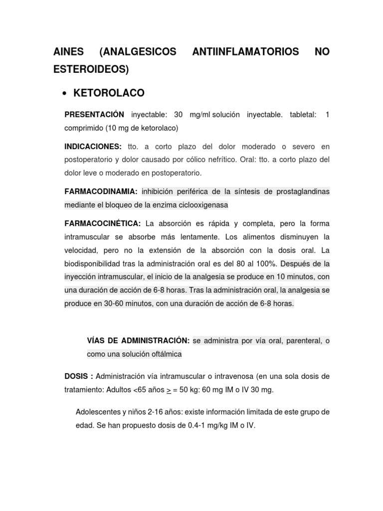 Libreta de Medicamento1 | PDF | Droga anti-inflamatoria libre de esteroides | Penicilina