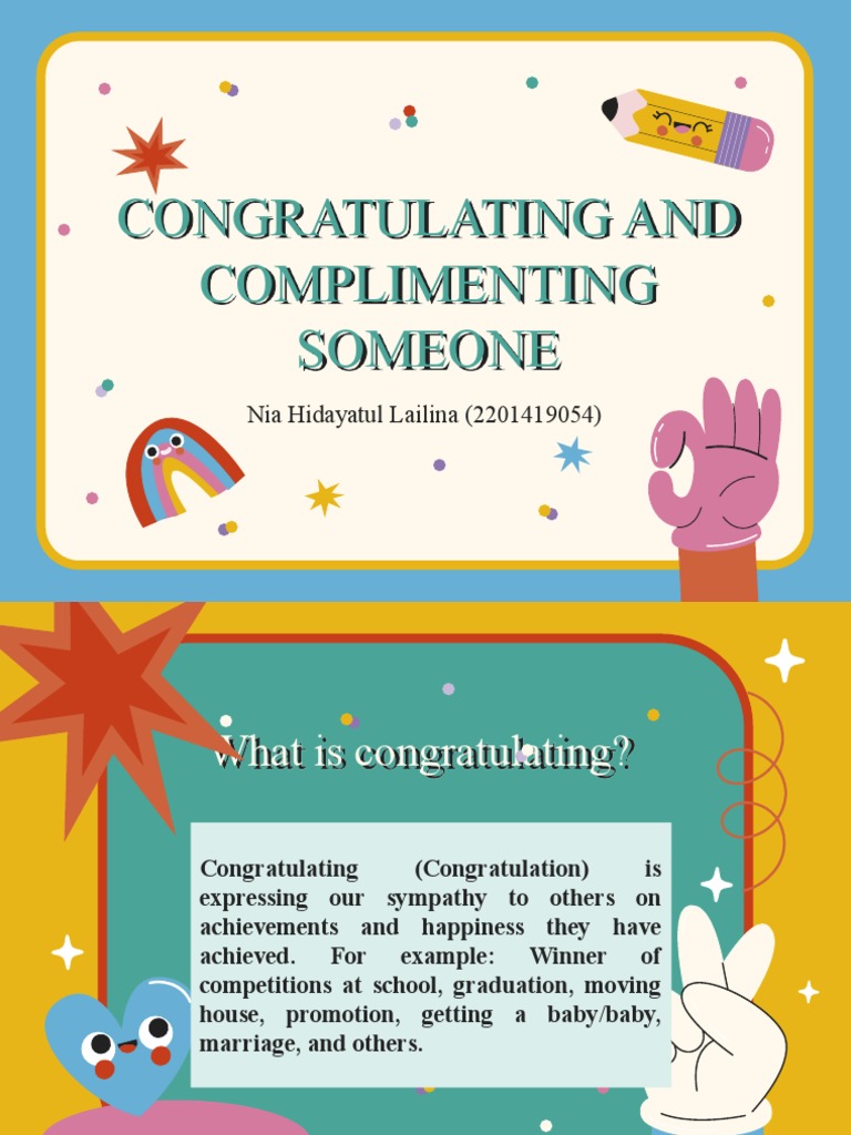 Congratulating | PDF