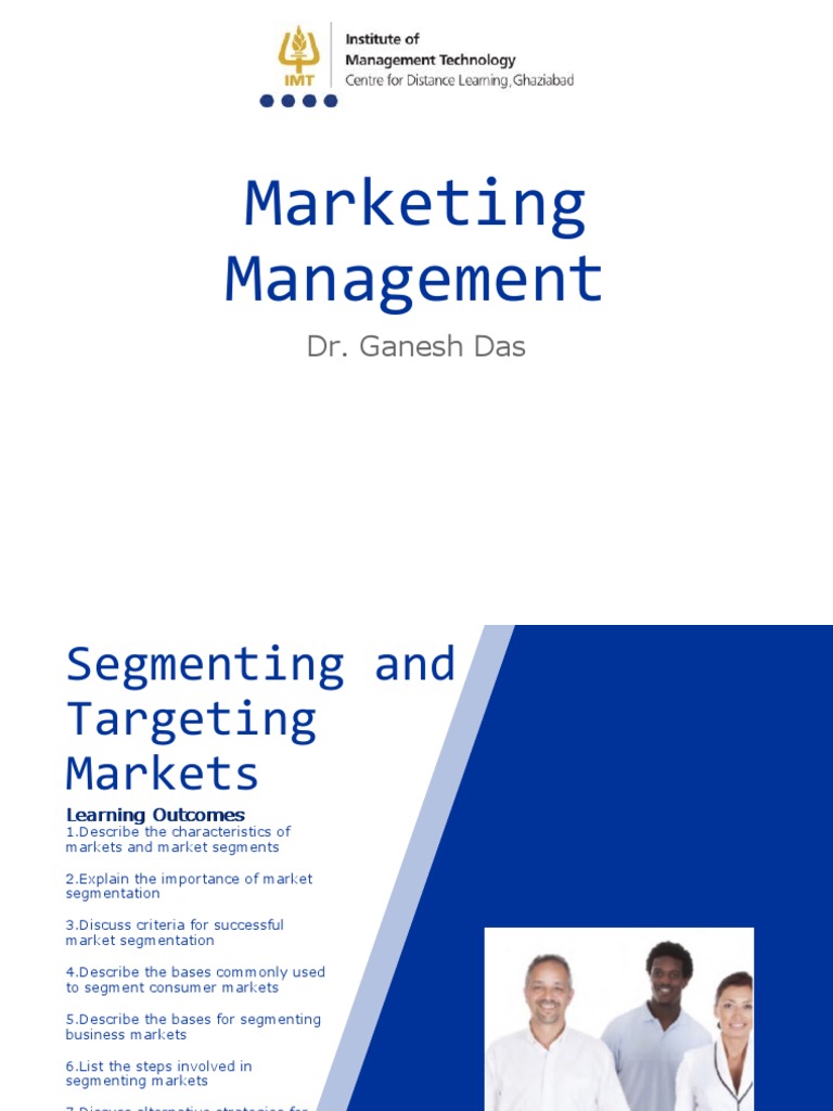 Chapter 6 - Marketing - Management | PDF | Market Segmentation | Marketing