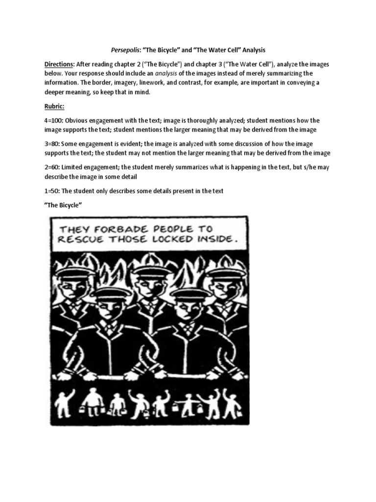 Analysis of "The Bicycle" & "The Water Cell" | PDF | Teaching Methods ...
