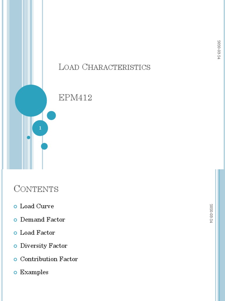 1 EEE - EPM412 Load CCs 1 | PDF | Ratio | Metrology
