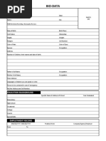 Student Profile Template | PDF
