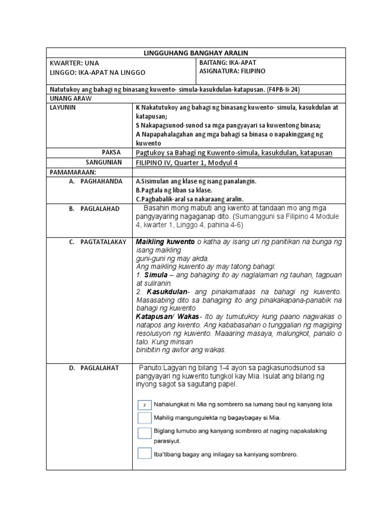 Fil4 Q1 PLP4 v.02 | PDF