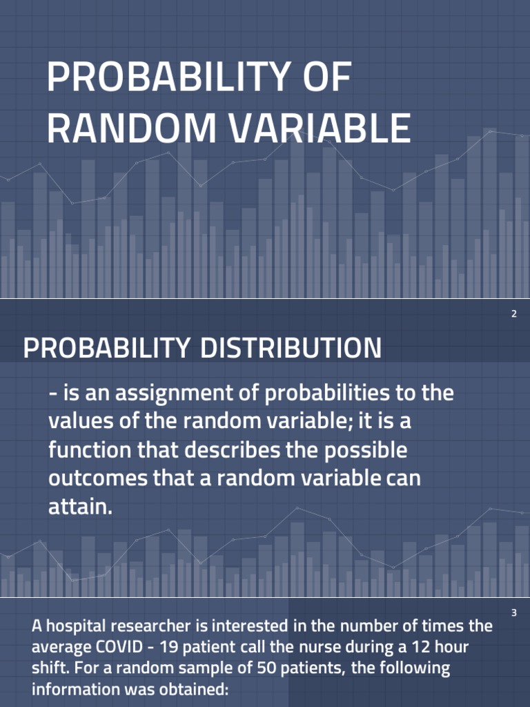 Probability of Random Variable | PDF | Random Variable | Statistical Theory