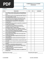 127 - Hse Inspection Checklist-Compressed Gas Cylinder | PDF | Energy ...
