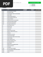 GoAudits - 5s Warehouse Checklist (Sample) | PDF