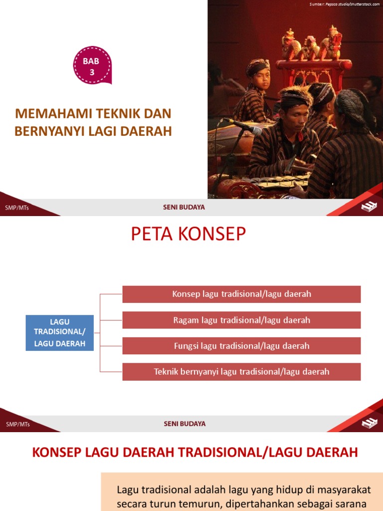 SBK Kelas 8 BAB 3 | PDF | Seni & Disiplin Bahasa