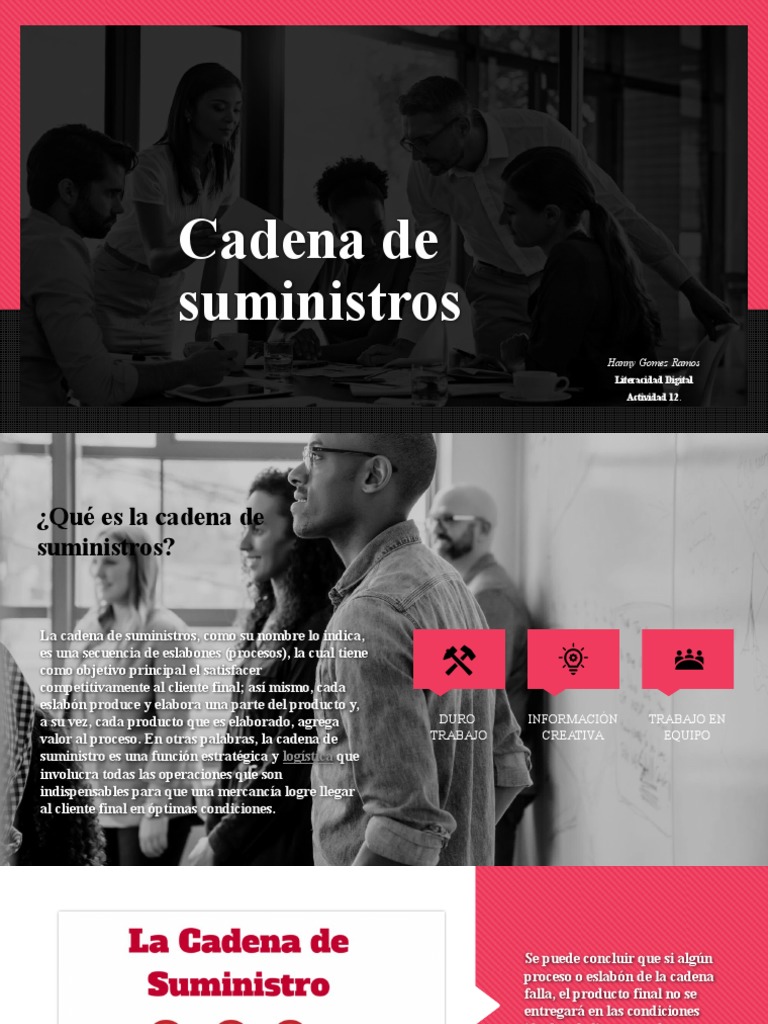 Importancia de la cadena de suministros | PDF | Logística | Business