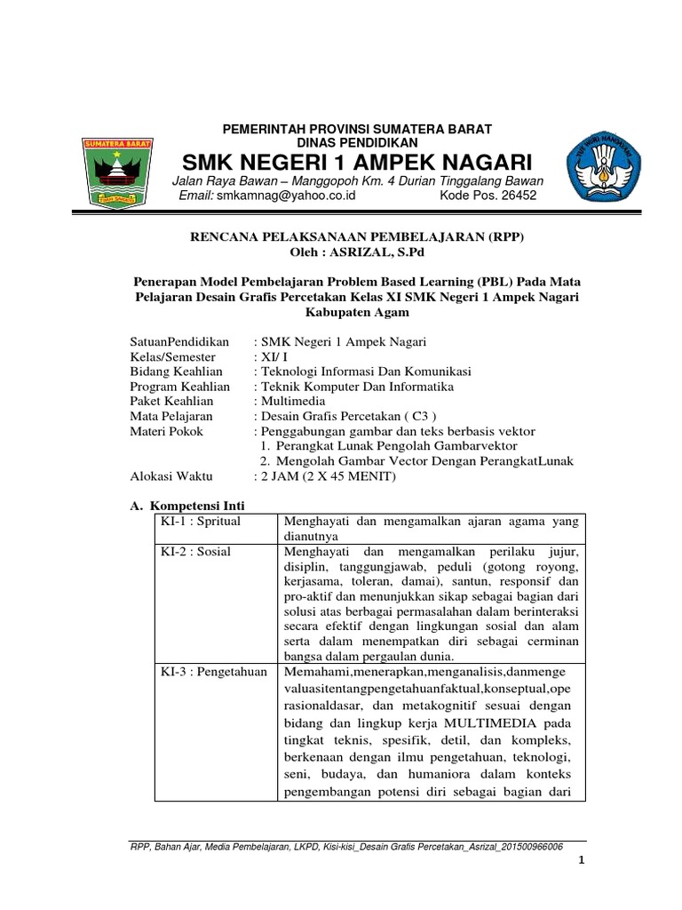 RPP Multimedia DGP | PDF