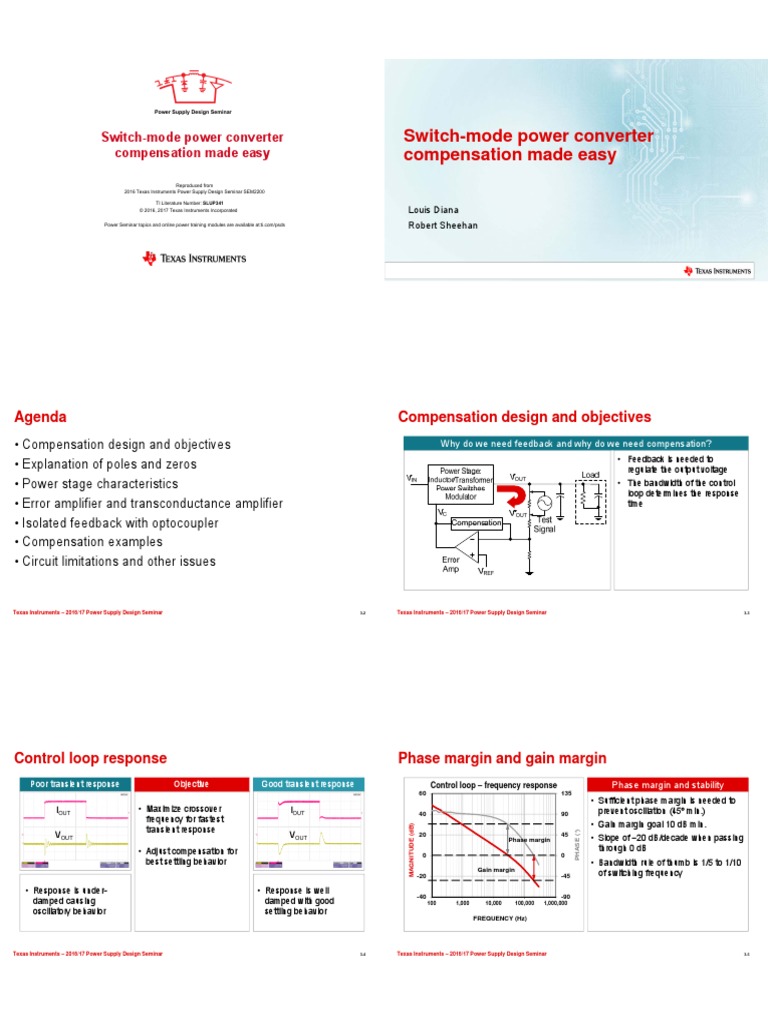 Switch-Mode Power Converter Compensation Made Easy | PDF | Electrical Circuits | Electrical ...