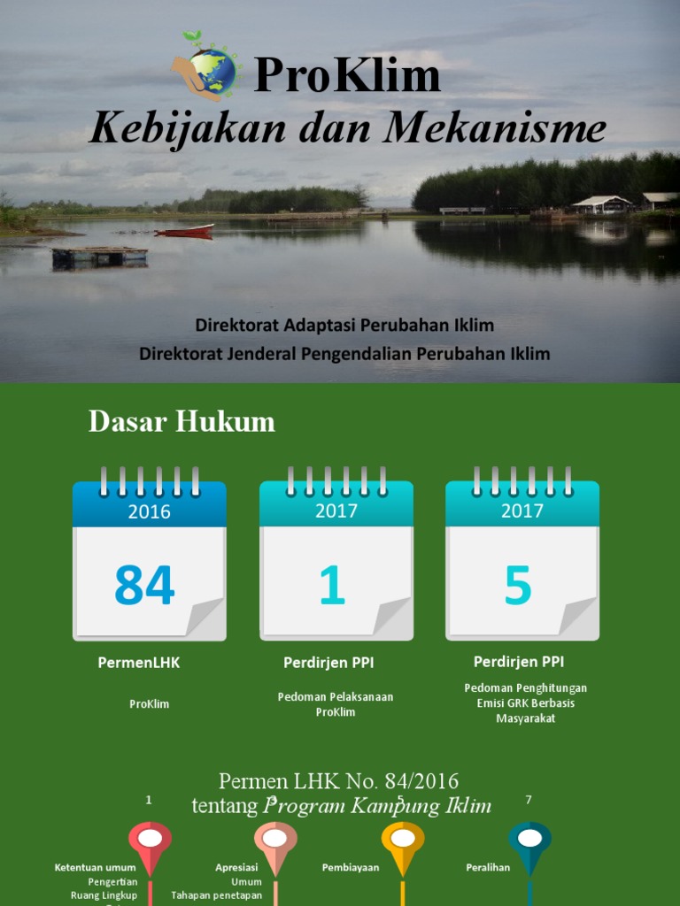 Kebijakan Dan Mekanisme ProKlim | PDF