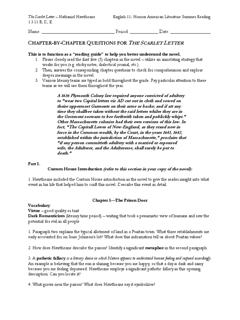 English_11_Honors_TSL_Summer_Reading_Chapter_by_Chapter_Reading_Guide ...