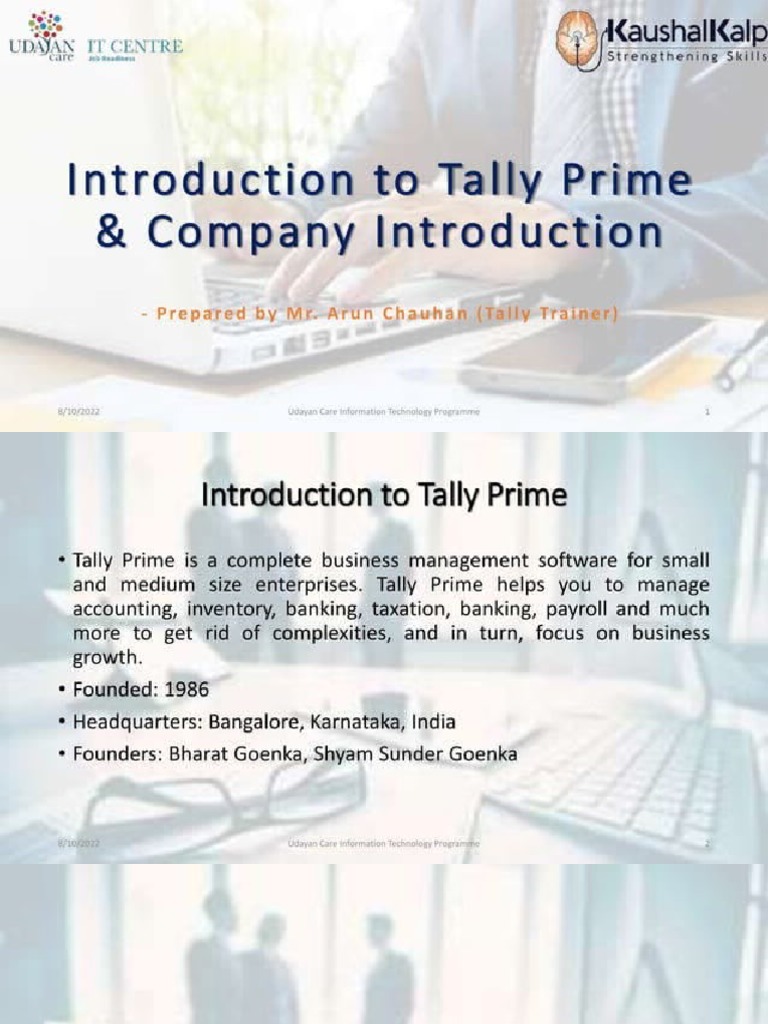 Tally Prime | PDF