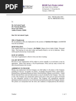 Microsoft Offer Letter | PDF | Salary | Executive Compensation