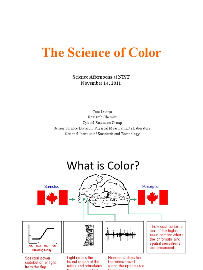 The Science of Color 2 | PDF | Color | Retina