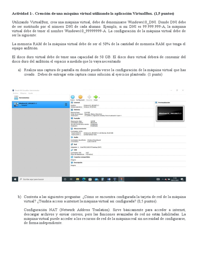 SOM03 Tarea | PDF | Archivo de computadora | Windows 10