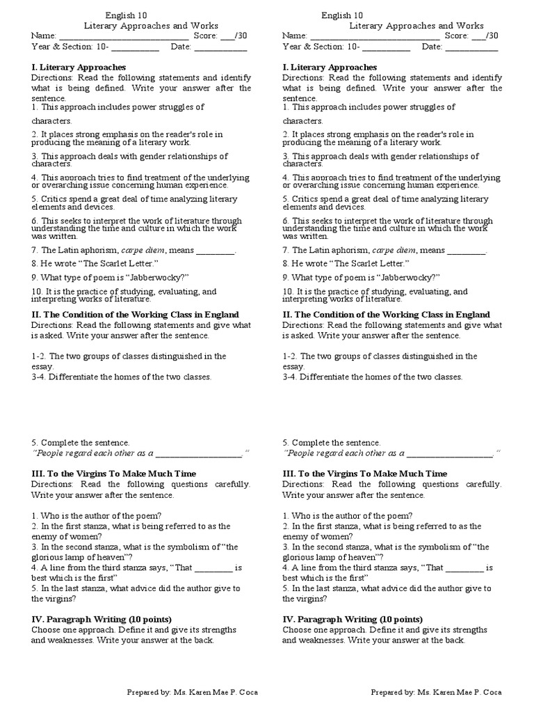 Literary Criticism | PDF | Poetry