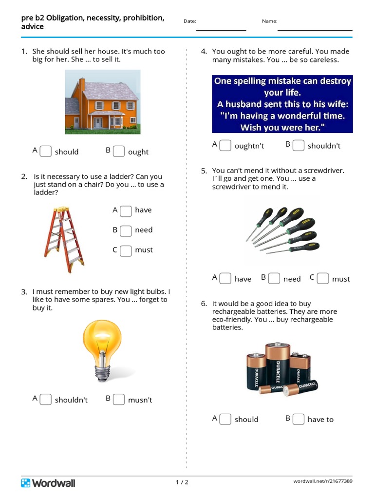 pre-b2-obligation-necessity-prohibition-advice-quiz | PDF