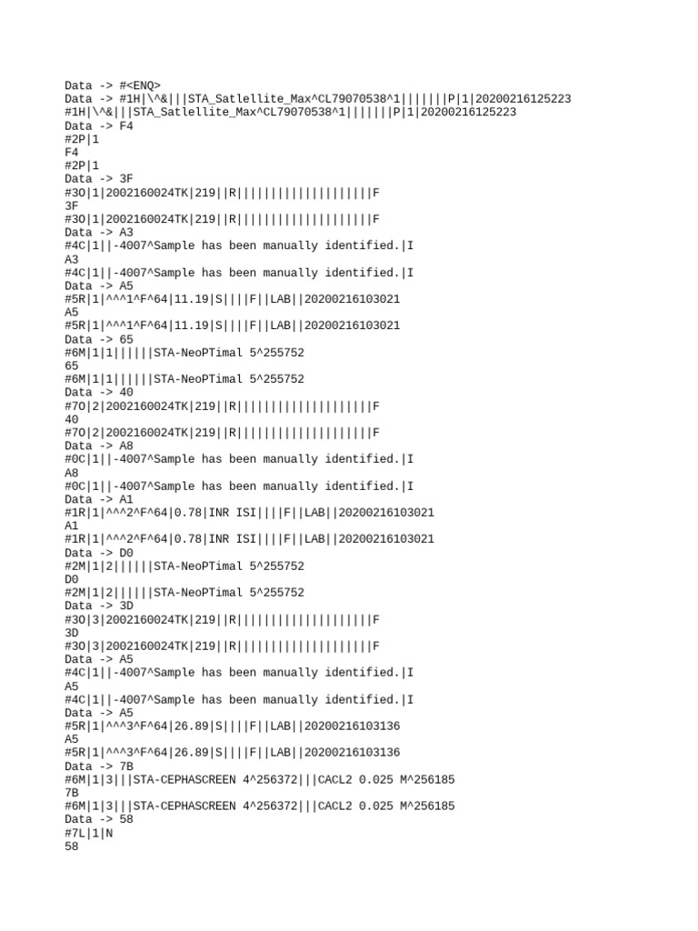 Contoh Raw Data Re Trasmit 2002160024TK | PDF