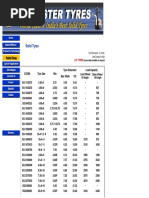OTR Rim and Wheel Weight Chart | PDF | Tire | Machines
