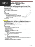 DHA Past Paper 2 | PDF | Health Sciences | Medical Specialties