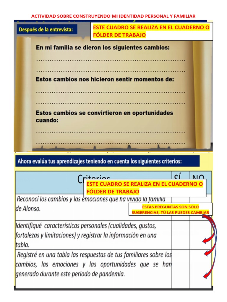 Construyendo mi Identidad Personal | PDF | Crecimiento personal y ...
