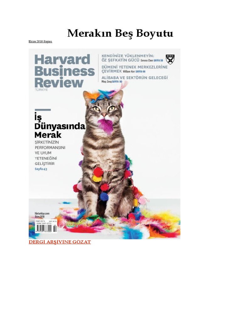 Merakın Beş Boyutu | PDF