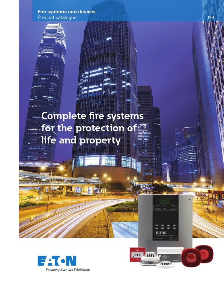 Jsb-Fire-Detection-Systems-Catalogue Rev01 | PDF | Sensor | Computer Network