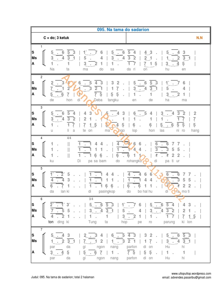 Na Tama Do Sadarion | PDF