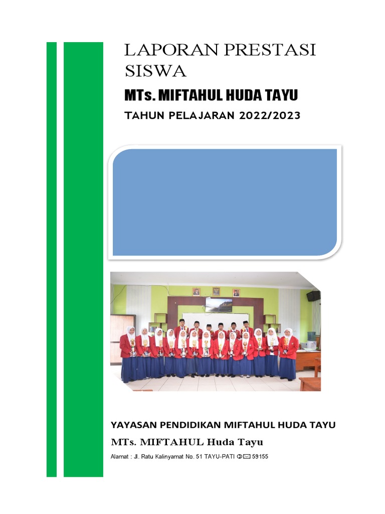 Laporan Prestasi 2022-2023 Fix | PDF