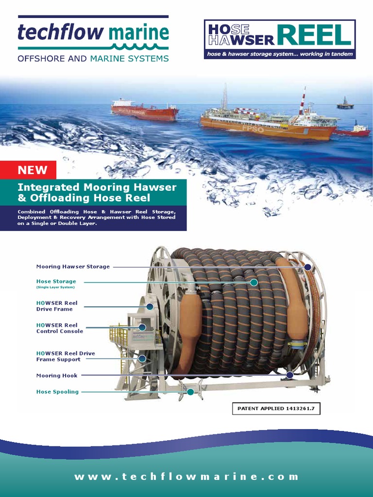Integrated Hawser and Hose Reel System | PDF