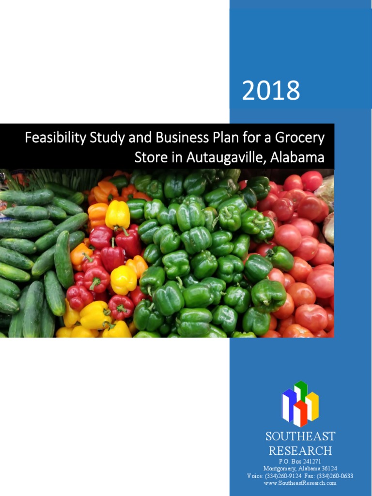 Grocery Store Feasibility Study Finall 7 24 2018 | PDF | Retail ...