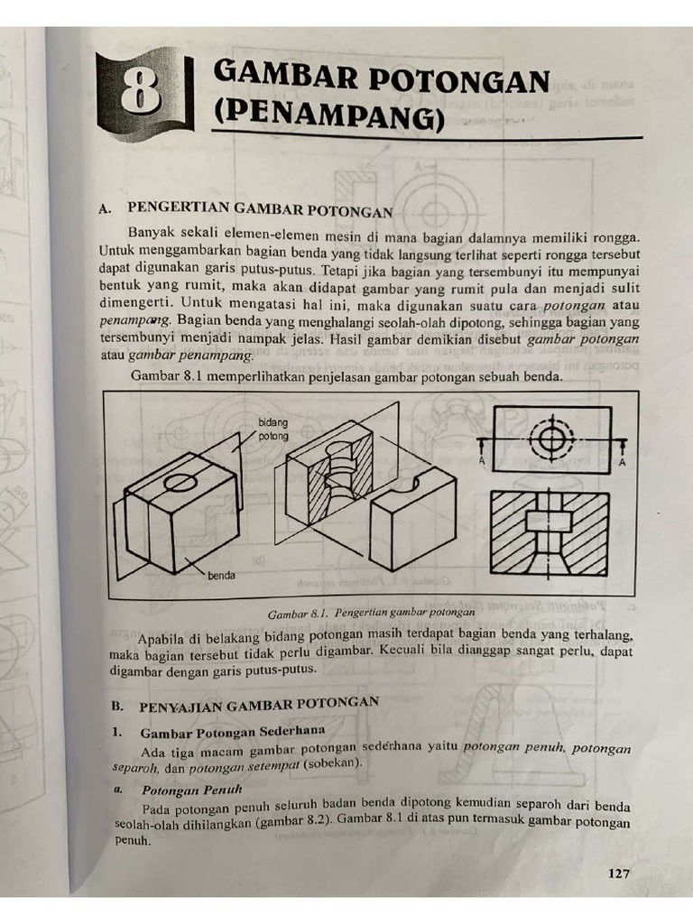 Gambar Potongan Penampang | PDF