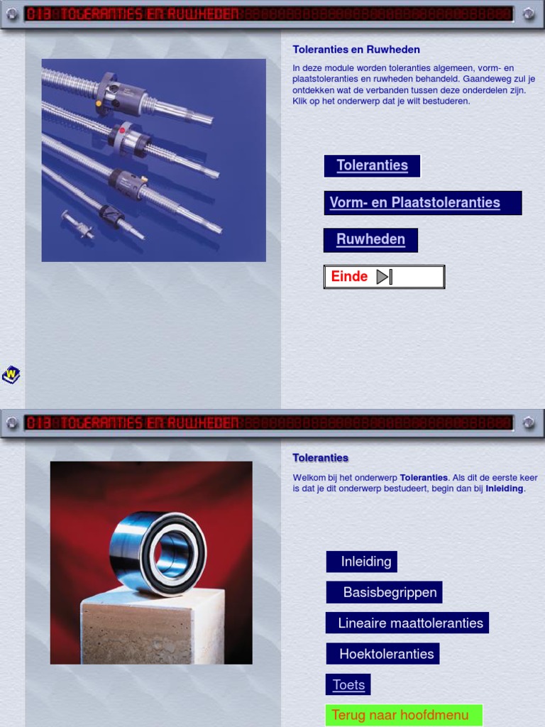 Toleranties Vorm-En Plaatstoleranties | PDF