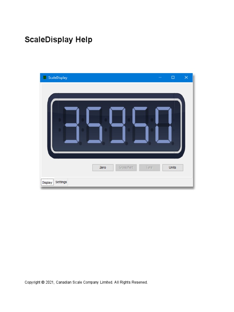 Scaledisplay 12 | PDF | Port (Computer Networking) | Ip Address