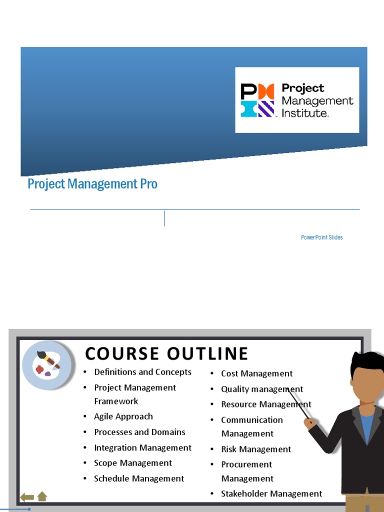 Project Management Pro: Powerpoint Slides | PDF | Agile Software Development | Project Management