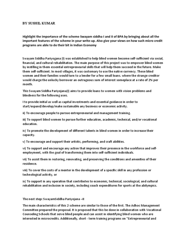 Bpa Assignment | PDF | Entrepreneurship | Loans