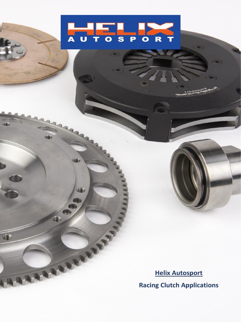 Helix Racing Clutch Systems | PDF | Clutch | Screw