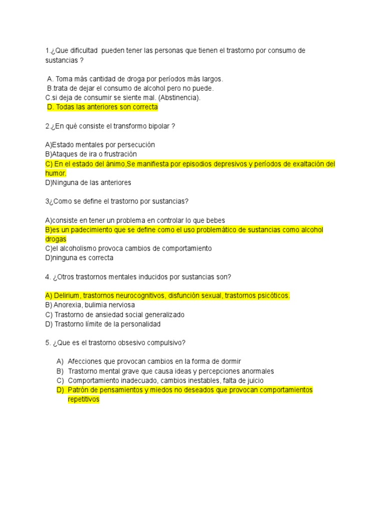 Grupo 4 Cuestionario de Enfermería | PDF