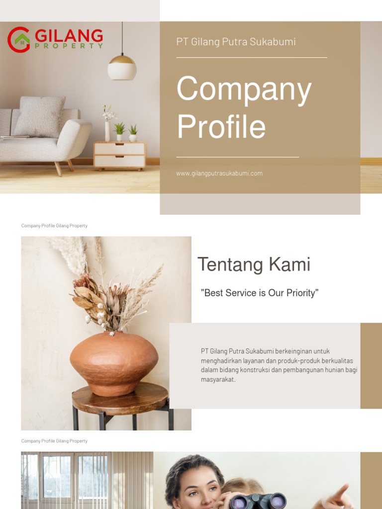 Profil Perusahaan Gilang Property | PDF
