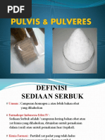 Perbedaan Pulvis dan Pulveres Obat | PDF
