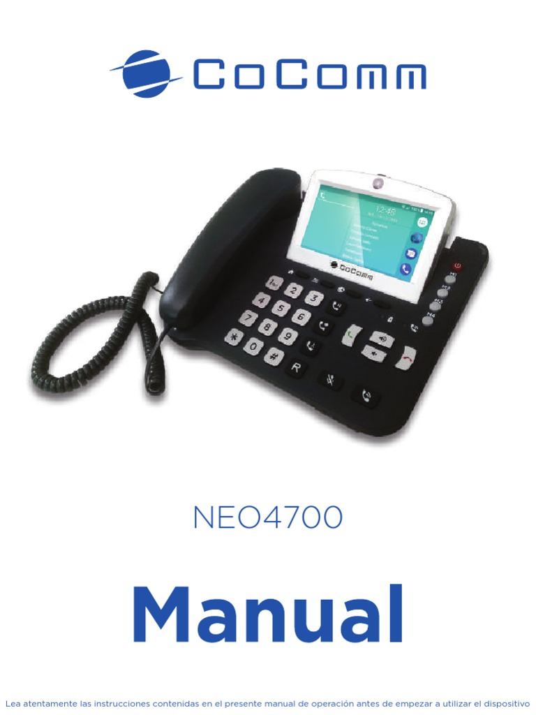 NEO-4700 User Manual V2 | PDF | Servicio de Mensajes Multimedia | Red ...