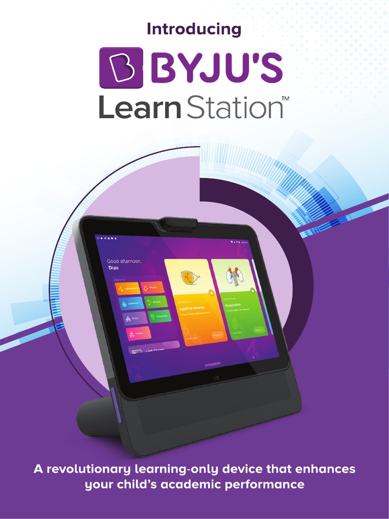 Byjus Learnstation Brochure k10 | PDF