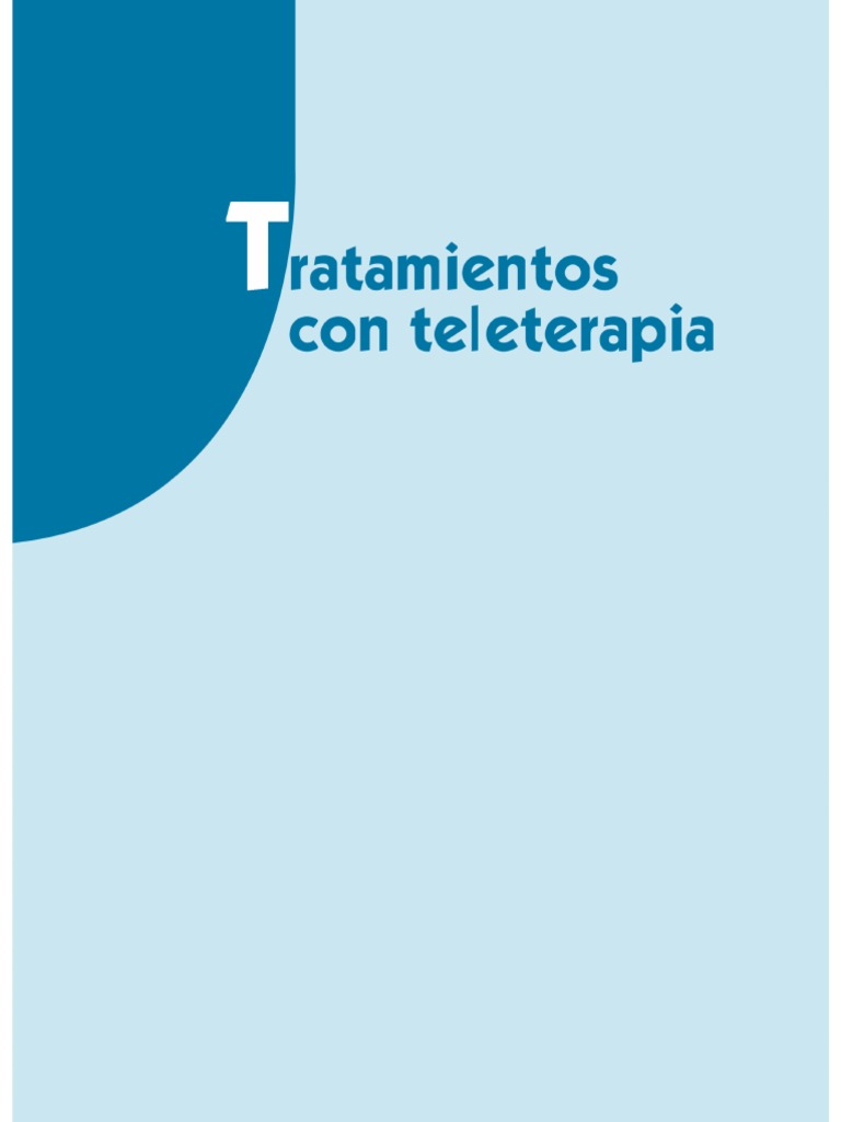 Tratamientos Con Teleterapia | PDF